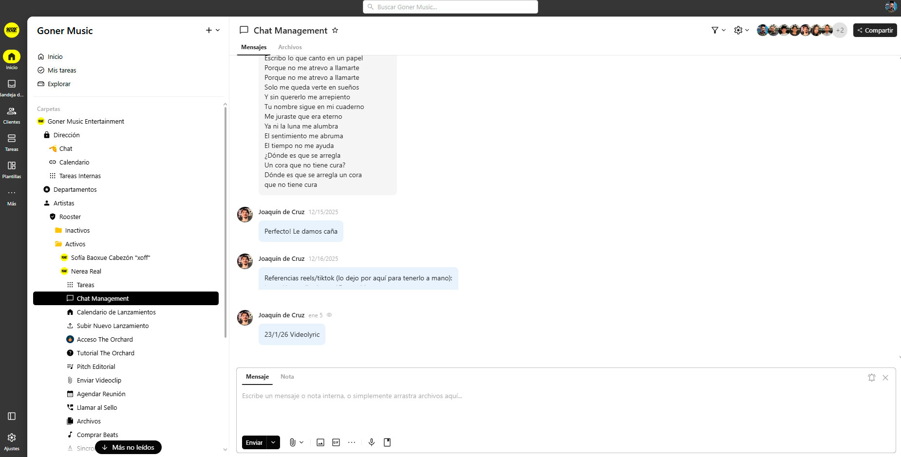 Goner Music · Agencia de Marketing y Management Musical